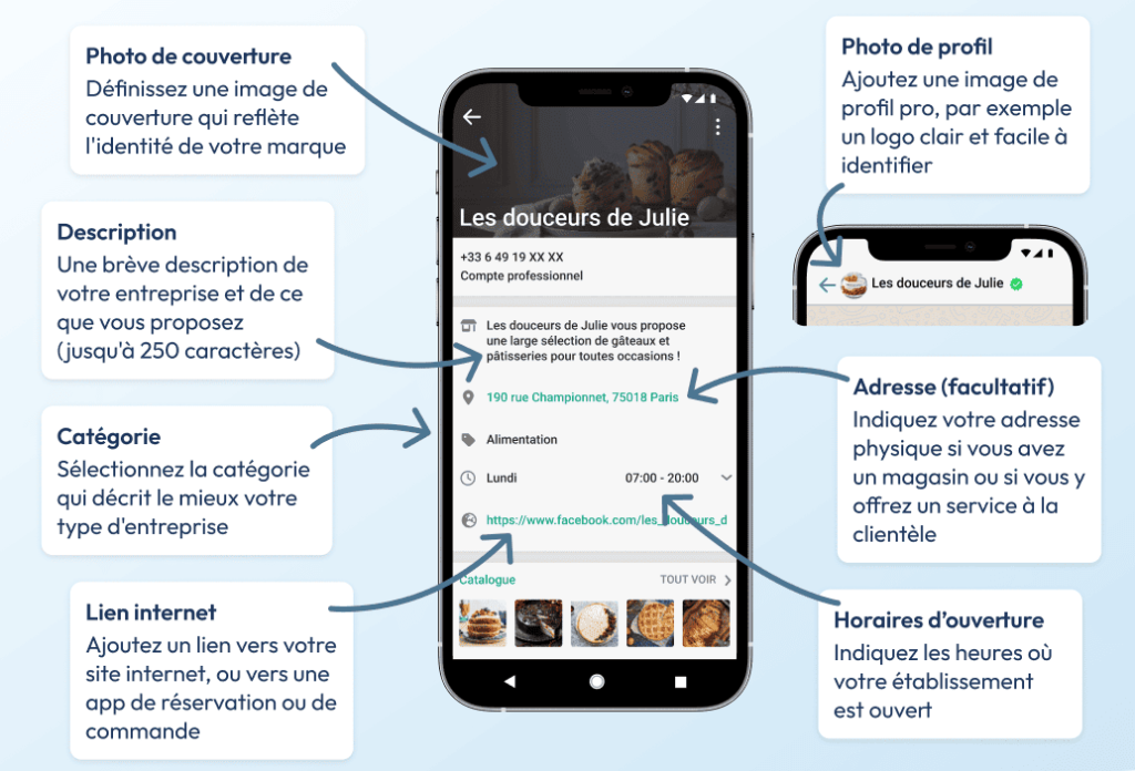 Comment créer votre profil professionnel sur WhatsApp Business ? - Partoo